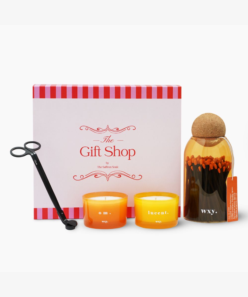 Wxy. Cork Ball Matches With 2 Classic Mini Candles & Wick Trimmer